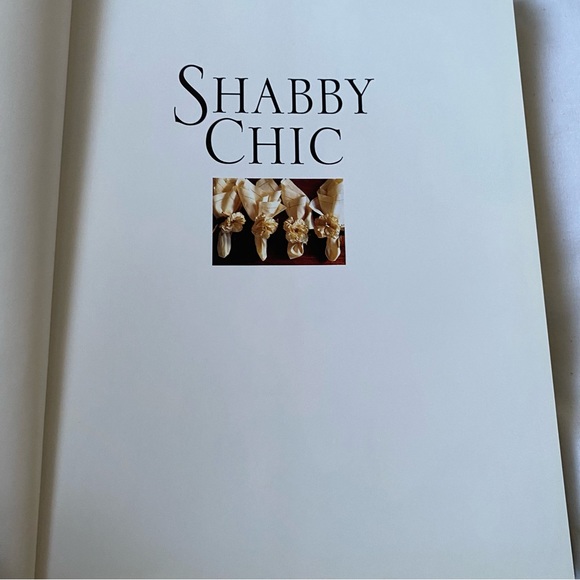Accents | Shabby Chic Hardcover Book With Dust Jacket Rachel Ashwell ...
